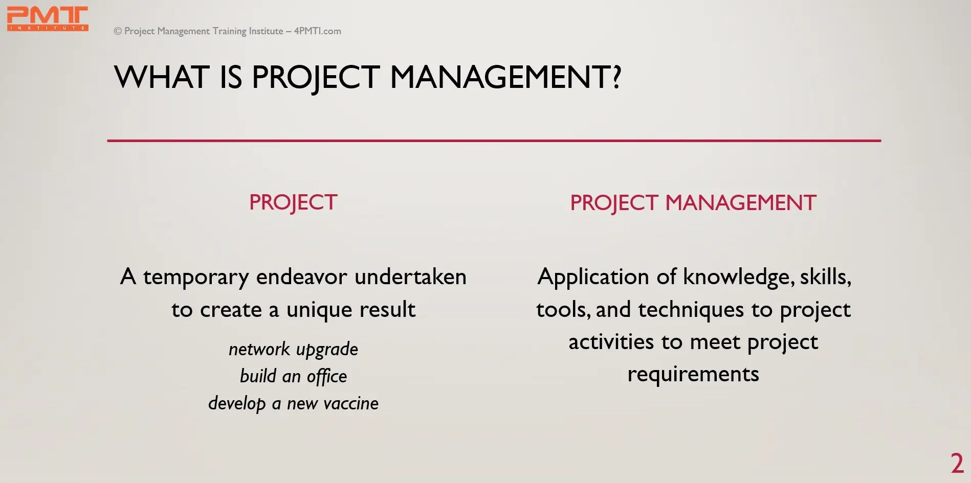 What Is Project Management? Your Key to Success - PMTI